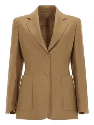 MAX MARA Max Mara Tailored Linen Blazer