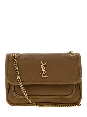 Saint Laurent Niki Mini Shoulder Bag - Dkcork