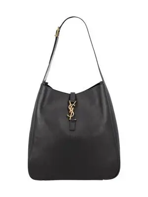 SAINT LAURENT Saint Laurent Large Le 5 À 7 Calf Leather Shoulder Bag