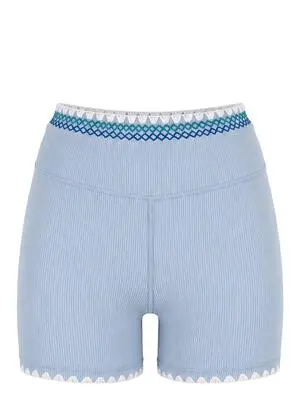 SCOUT ATHLETIC Devil In The Details Shorts - Blue