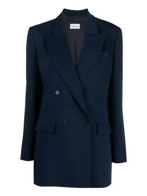 P.a.r.o.s.h Tailored Double-breasted Blazer - Black