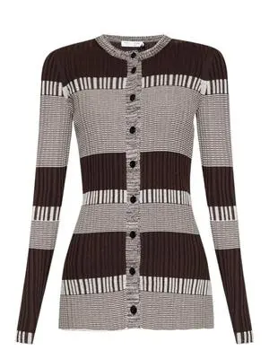 PROENZA SCHOULER Proenza Schouler Mini Stripe Cardigan