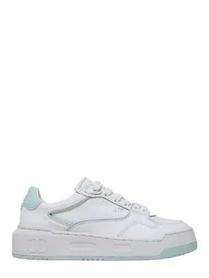 TWINSET Logo Low-cut Chunky-sole Sneakers - White