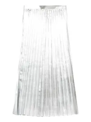 Junya Watanabe Pleated Skirt - Slver