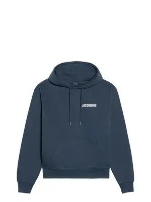 Jacquemus Jacquemus Hooded Sweatshirt Deep Navy Blue