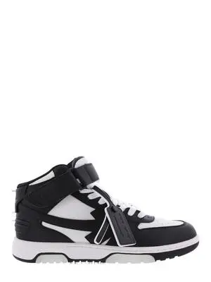 Off-White Out Of Office Lace-up Sneakers - Black