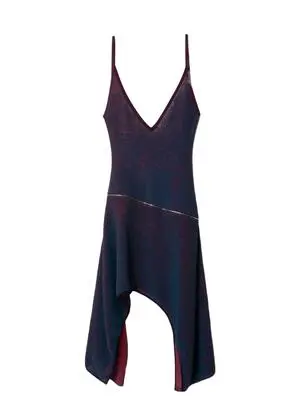 Burberry Sequinned Silk Dress - Black