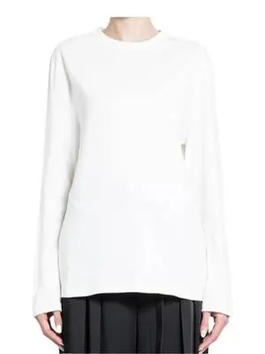JIL SANDER Jil Sander Logo Printed Long-Sleeved T-Shirt