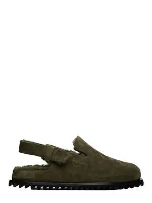 Officine Creative Round Toe Flat Business Casual Shoes - Black