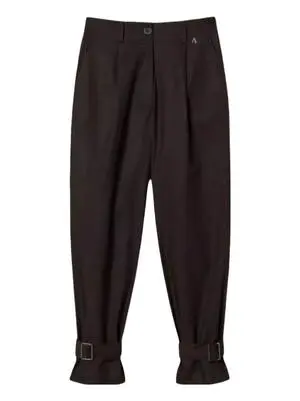 TWINSET Twinset Buckle-Detail Trousers