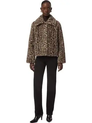 Apparis Elis Leopard Coat - Light Leopard
