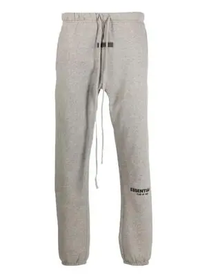 Fear Of God Logo-print Track Pants - Gray