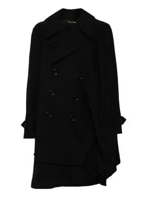 COMME DES GARÇONS Comme Des Garcons Double-Breasted Gabardine Jacket