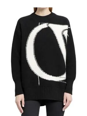 Off-White Crewneck Graphic Sweatshirt - Black