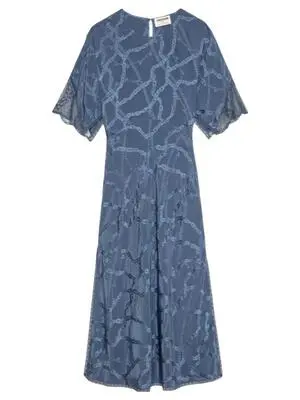 ZADIG&VOLTAIRE Zadig & Voltaire Silk Jacquard Midi Dress