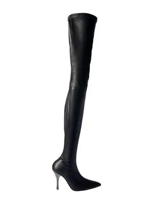 Off-White Cuissard Pointed-toe Boots - Black