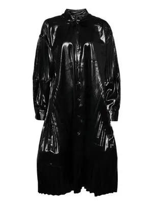 Junya Watanabe Pleated Dress - Black
