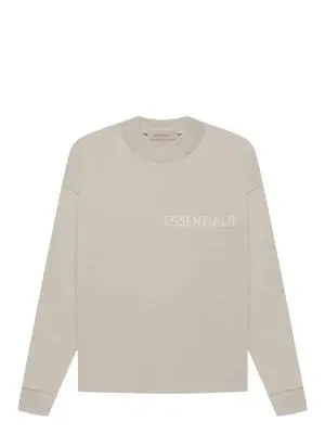 FEAR OF GOD Fear Of God Essentials Embossed-Logo Long-Sleeve T-Shirt