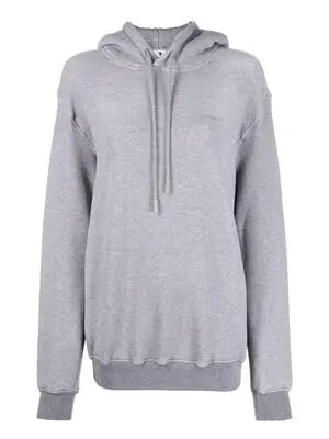 Off-White Diag-print Hoodie - Gray