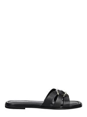 TWINSET Twinset Logo Buckle Slip-On Sandals