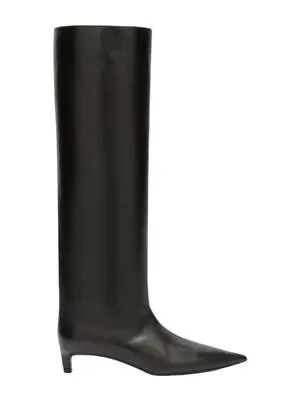 JIL SANDER Jil Sander Pointed Toe Knee-Length Boots