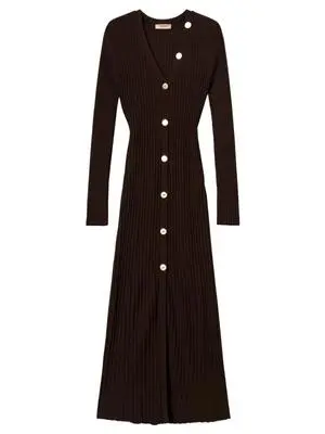 TWINSET TWINSET Button-Front Midi Dress
