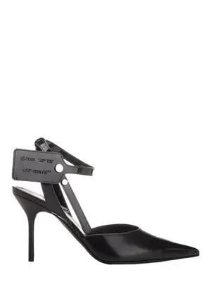 OFF-WHITE Off-White Varnish 95mm Pumps