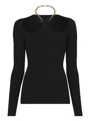 PROENZA SCHOULER Proenza Schouler Ribbed-Knit Halterneck Top