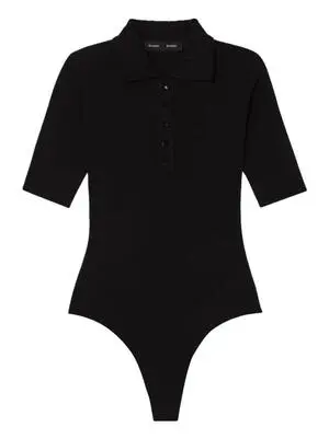 PROENZA SCHOULER Proenza Schouler Knitted Short-Sleeved Polo Top