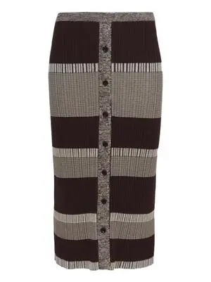 PROENZA SCHOULER Proenza Schouler Striped Midi Skirt