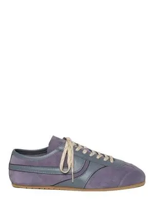 Dries Van Noten Dries Van Noten Suede-Panelled Sneakers Gray