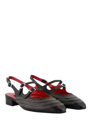 CAREL CAREL PARIS Peche Moto Buckled Pumps