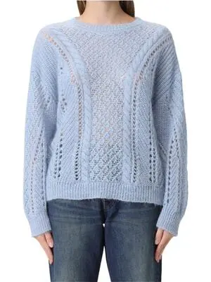 TWINSET Cable-knit Open-work Sweater