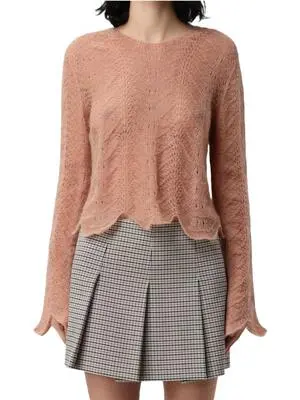 TWINSET Scalloped-hem Sweater Multicolor