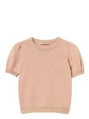 TWINSET Twinset Puff-Sleeve Sweater Nude