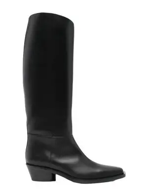 Proenza Schouler Leather Boots - Black