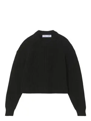 Proenza Schouler White Label Mock Neck Long-sleeved Jumper - Black