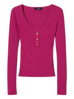 TWINSET Twinset Ribbed-Knit Pullover