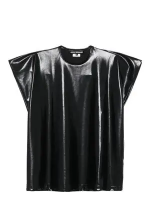 Junya Watanabe Foiled T-shirt - Black
