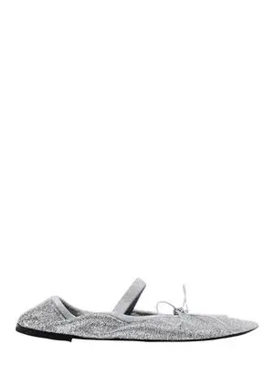 Proenza Schouler Glitter Ballet Flats - Gray