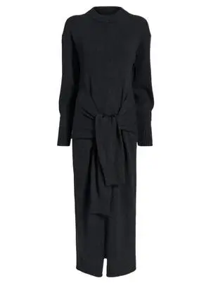 Proenza Schouler Luca Midi Dress - Black