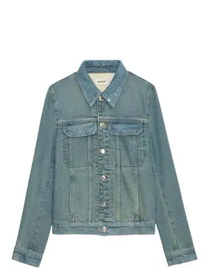 Zadig&Voltaire Kioky Denim Jacket - Green