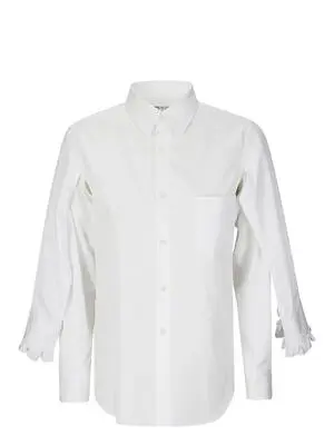 Comme Des Garçons Cotton Shirt - White