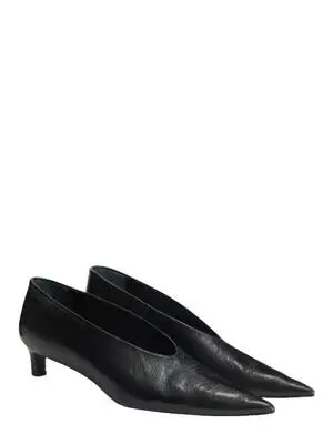 JIL SANDER Jil Sander Leather Pumps Black