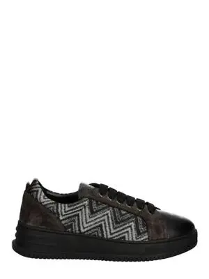 Missoni Suede Sneakers - Black