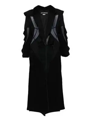 Junya Watanabe Padded-panels Coat - Black