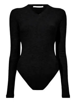 Proenza Schouler Delaney Bodysuit - Black