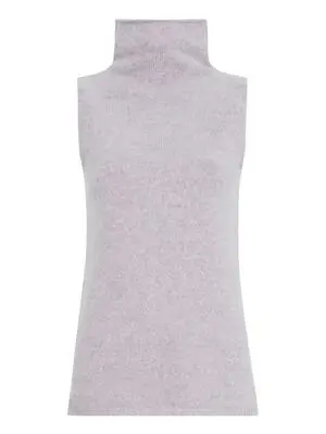 Proenza Schouler Lily Turtleneck Knit Top - White