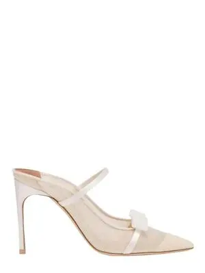 MALONE SOULIERS 90mm Aurora Heeled Mules - Nude