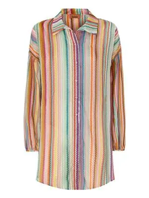 MISSONI Missoni Zigzag-Pattern Shirt